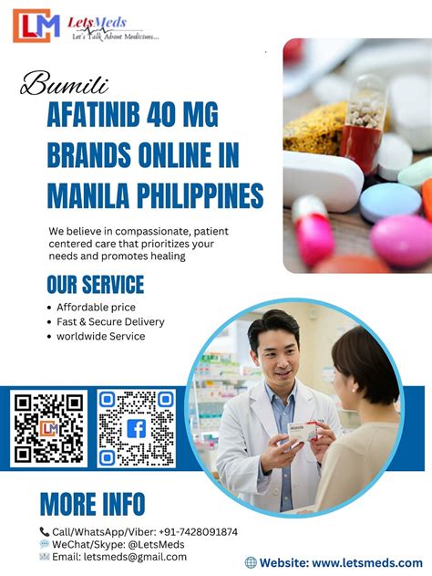 Generic Afatinib Cost In Philippines Malaysia Thailand Bentaman