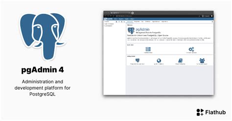 Instalar Pgadmin 4 No Linux Flathub
