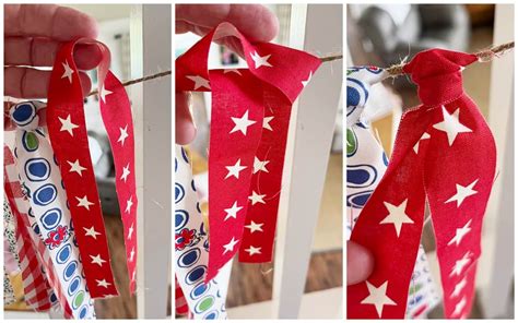 No Sew Flag Bunting Craft Tutorial Clover Needlecraft