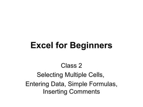 Basic Computer Class 1 Ppt