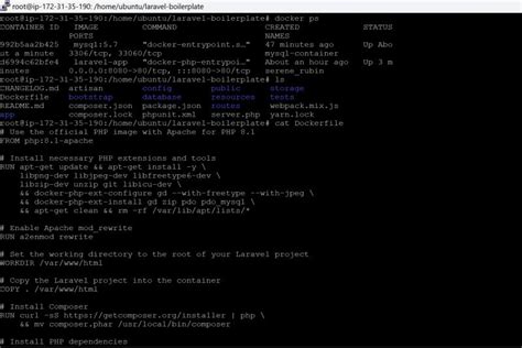 Rimsha Azmat On Linkedin Docker Ec2 Laravel Deployment Cloudcomputing