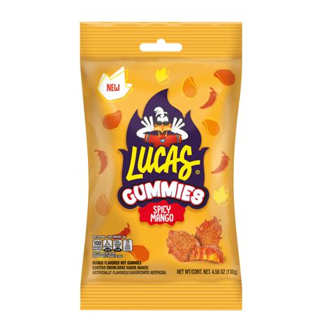 Lucas Skwinkles Chunks Mango And Tamarind Flavor 130g Lucas