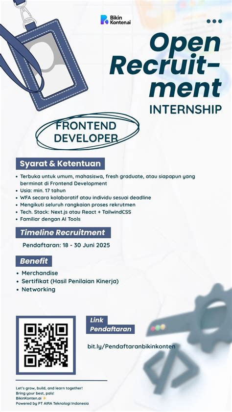 Frontenddeveloper Internshipopportunity Reactjs Nextjs Tailwindcss Bikinkonten Wfa