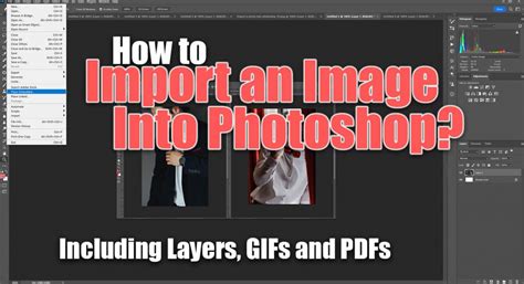 How To Import An Image Into Photoshop Step By Step