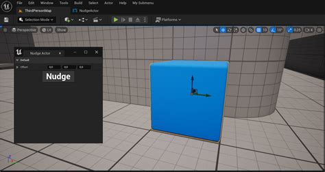 Editor Utility Widgets In Unreal