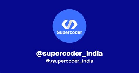 Supercoderindia Linktree
