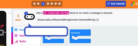 Micro Chat Tutorial Step Hint Parsed Incorrectly Issue Microsoft Pxt Microbit GitHub