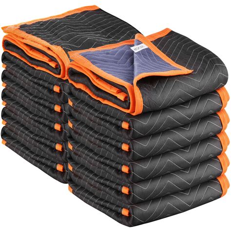 Vevor Moving Blankets 72 X 40 In 32 Lbsdz Large Packing Blankets