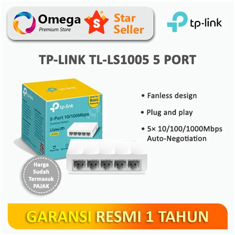 Jual Tp Link Ls1005 5 Port 10 100mbps Desktop Switch Shopee Indonesia