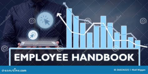 Text Sign Showing Employee Handbook Concept Meaning Document That Contains An Operating