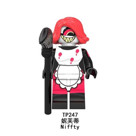 Cartoon Hazbin Hotel Niffty Tp247 Minifigures Brixtoy