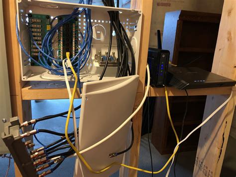 Low Voltage How To Connect Router To Patch Panel In New Home Home Improvement Stack Exchange