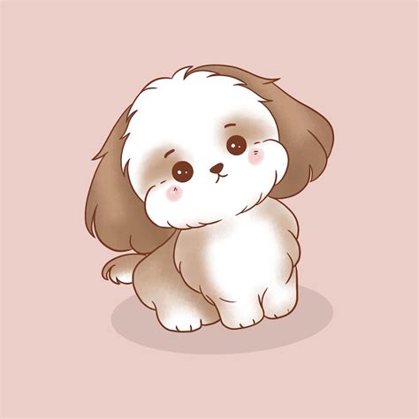 귀여운 강아지 그림 이미지 Freepik에서 무료 다운로드