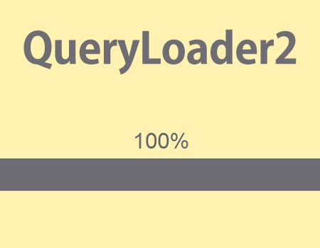 QueryLoader Preload Images With Ease JQuery Plugins