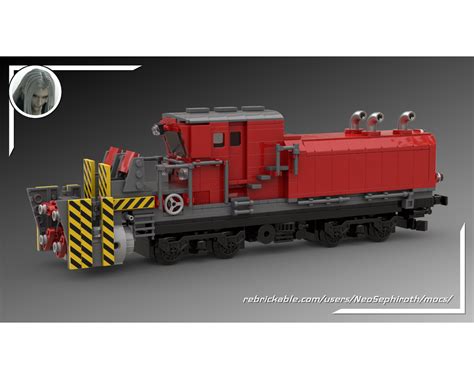 Lego Moc Br 716 Snow Blower By Neosephiroth Rebrickable Build With Lego