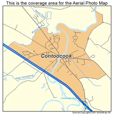Aerial Photography Map Of Contoocook Nh New Hampshire