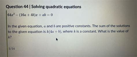 Can Someone Help Me Make Sense Of This Question I Know Its A Quadratic Function But I Dont
