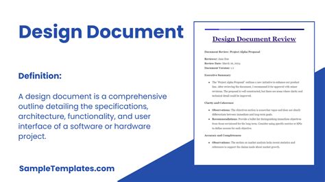 Free 14 Design Document Samples And Templates In Word Pdf