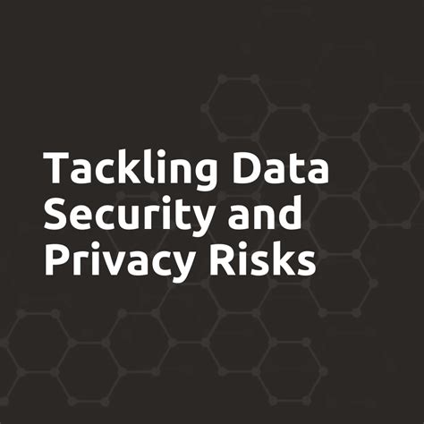 Tackling Data Security And Privacy Risks Levelup Consulting