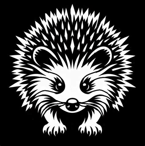Stencil Hedgehog Version 3 By Nina Máčová Download Free Stl Model