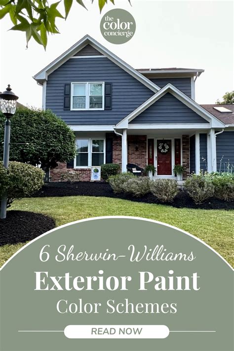 6 Sherwin Williams Exterior Color Schemes For Your Home Sherwin