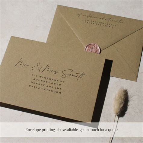 Envelope Address Printing Guest Addressing Return Addressing Rsvp Printed Envelopes For