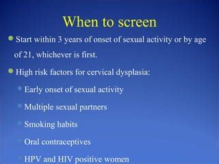 Pap Smear PPT Reproductive Health Diseases And Conditions