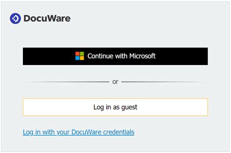 Securely Log Into Docuware