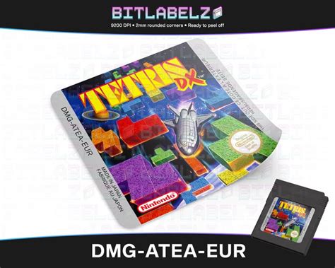 Tetris Dx Replacement Label Dmg Atea Eur Etsy