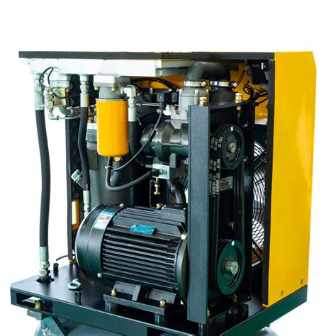 China Belt Driven Screw Air Compressor Pricelist And Factory Success Engine