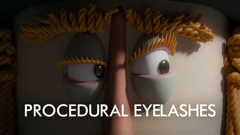 Procedural Eyelashes With Geometry Nodes In Blender YouTube