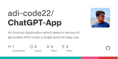 Github Adi Code22chatgpt App An Android Application Which Takes In Various Ai Generated Apis