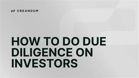 omolade afonja on linkedin due diligence but this time on investors👇