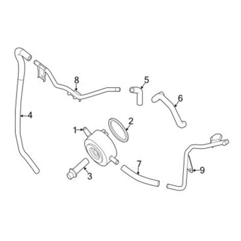 Nissan Genuine Oil Cooler ORing Gasket 21304 JA11A Navara Xtrail ...