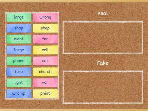 Pseudoword Reading For Decoding Strategies Group Sort