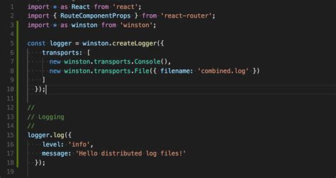 [ts] property createlogger does not exist on type {} · issue 1353