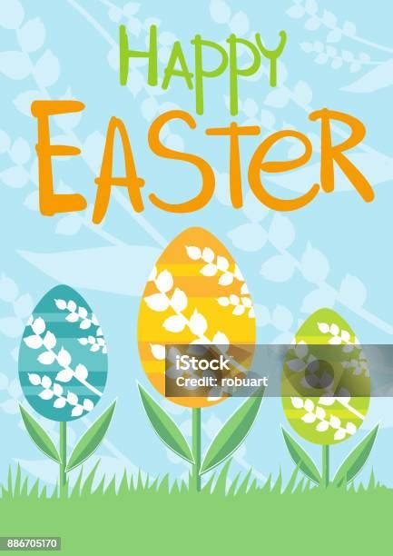 Set Of Brochure Flyer Layout Easter Stock Illustration Download Image