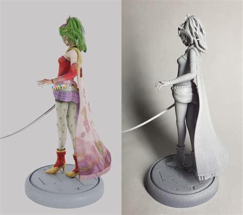 蒂娜 最终幻想3d打印模型 蒂娜 最终幻想3d打印模型stl下载 人物3d打印模型 Enjoying3d打印模型网