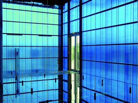 Walls Made In Colored Rodeca Polycarbonate Panels Exterior Wall Panels Facade Architecture