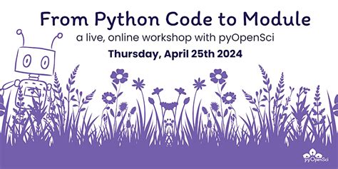 Pyopensci Online Workshop Create Your First Python Package Pyopensci