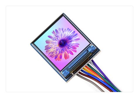 0 85inch LCD Display Module IPS Panel 128128 Resolution SPI Interface 65K Colors