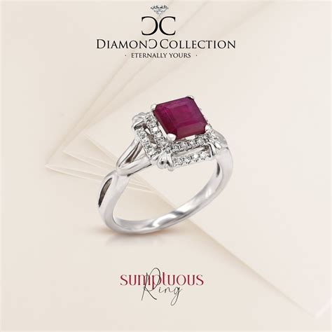 Ruby Sparkle Ring Diamond Collection