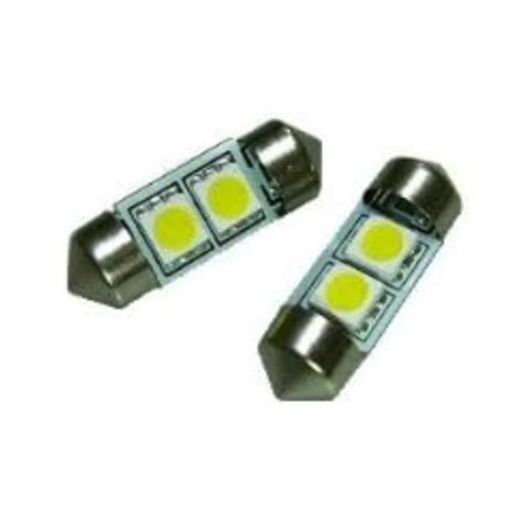 Blue Led Festoon Bulb 12v Pair Auto Cape Accessories