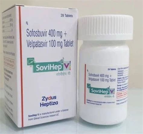 Sofosbuvir Velpatasvir Tablets Velpatasvir Tablets Latest Price