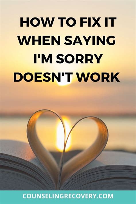 When To Apologize In Relationships Expert Advice By Michelle Farris Lmft