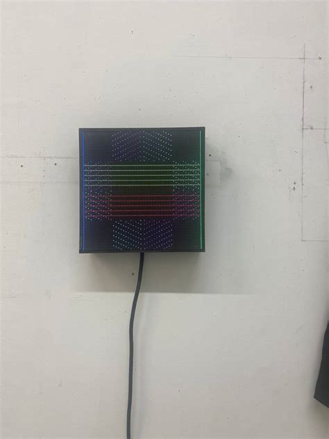 Trouble Seeing Correctly Simple Square Sample On X Display Issue Hzeller Rpi Rgb