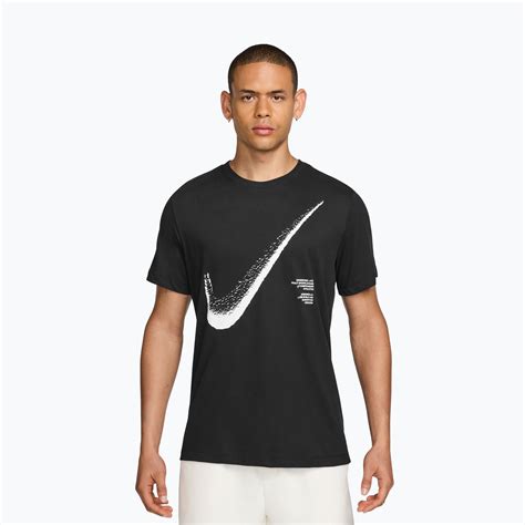 Мъжка тениска за тренировка Nike Hbr Dri Fit Blackwhite Ih1955