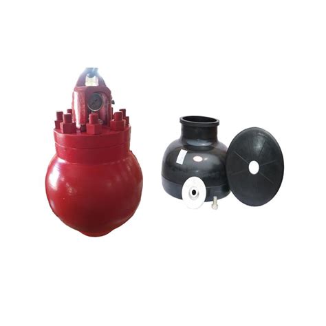 Api Triplex Mud Pump Air Pulsation Dampener Assembly Air Bag Bladder