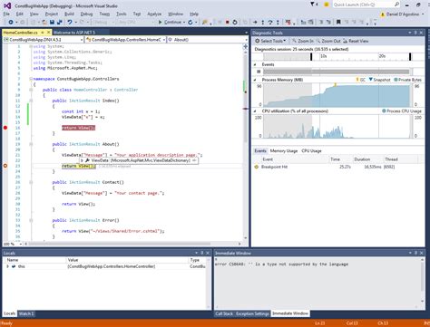 Nasty Const Bug In ASP NET Gigi Labs