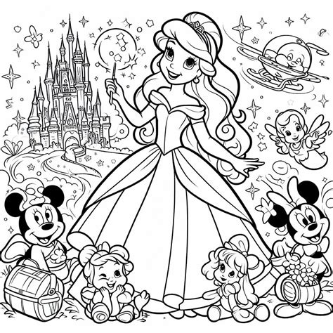 Desenhos Para Colorir Princesa